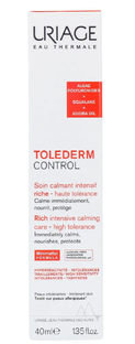 Uriage Tolederm Control Riche 40ML | Kalmerende Crème