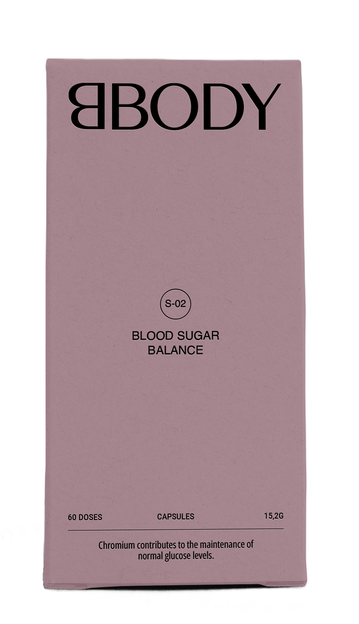 BBODY Blood Sugar Balance Capsules 60CP kopen bij De Online Drogist