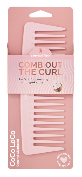 Lee Stafford Comb Out The Curl Coco Loco | Kam met kokos