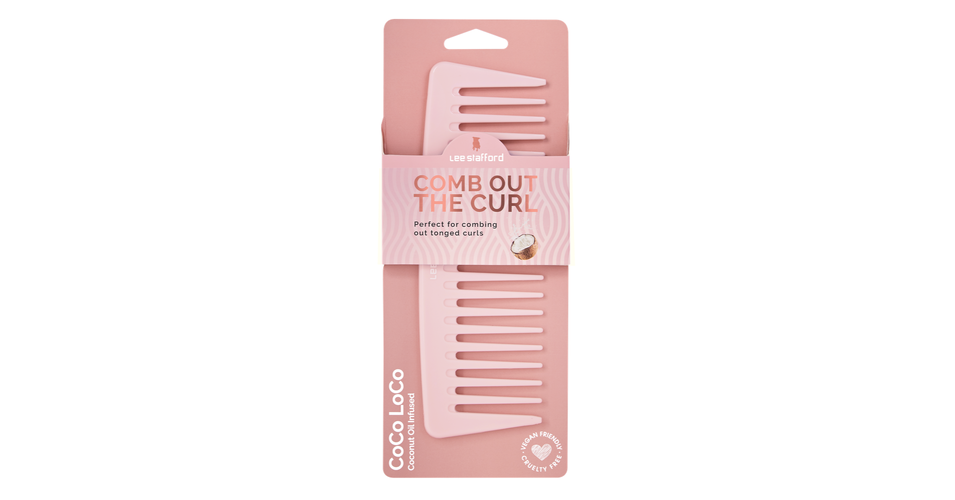 Lee Stafford Comb Out The Curl Coco Loco | Kam met kokos