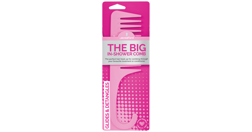 Lee Stafford The Big In-Shower Comb 1ST | Kam voor nat haar