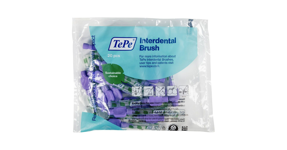 TePe Interdentale Rager Original Paars 1,1 mm (20st)