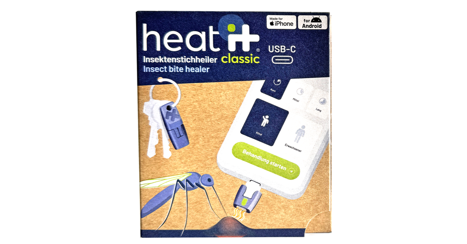 Heat It USB-C Insect Bite Healer (1st) | Werkt via uw smartphone