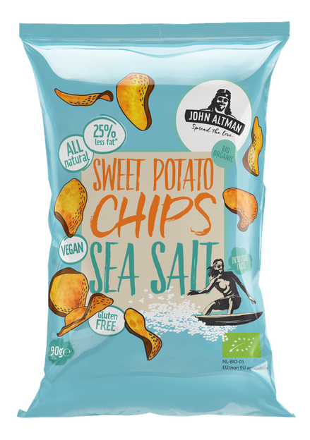 John Altman Chips Sea Salt Bio 90GR | Vegan & Glutenvrij