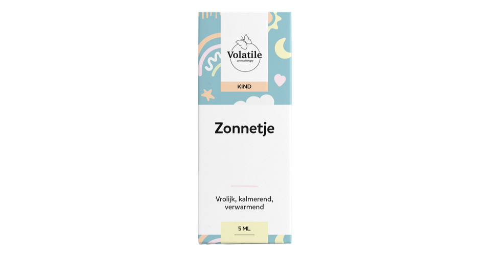 Volatile Zonnetje Kids Etherische Olie 5ML - Vrolijke Citrusgeur