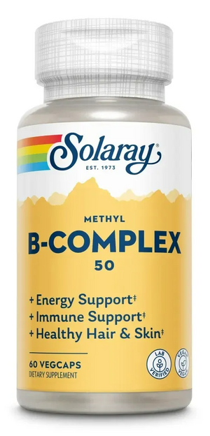 Solaray Methyl B-complex 50 Capsules 60VCP