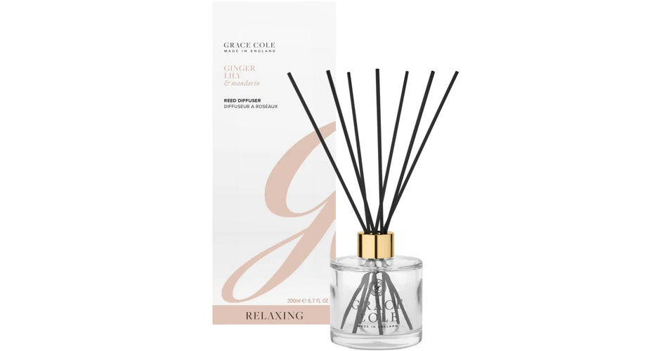 Grace Cole Ginger Lily & Mandarin Reed Diffuser