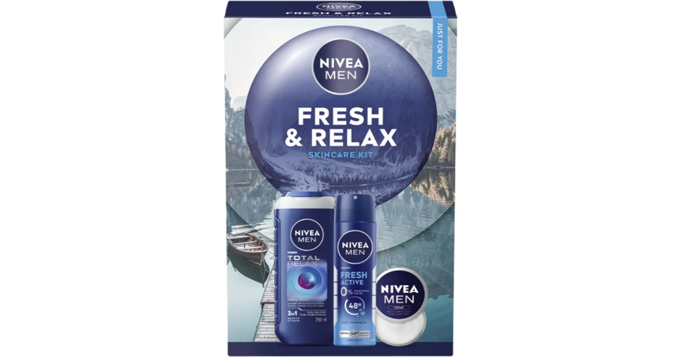 Nivea Men Fresh & Relax Skincare Kit (1 stuks) | Verzorgend