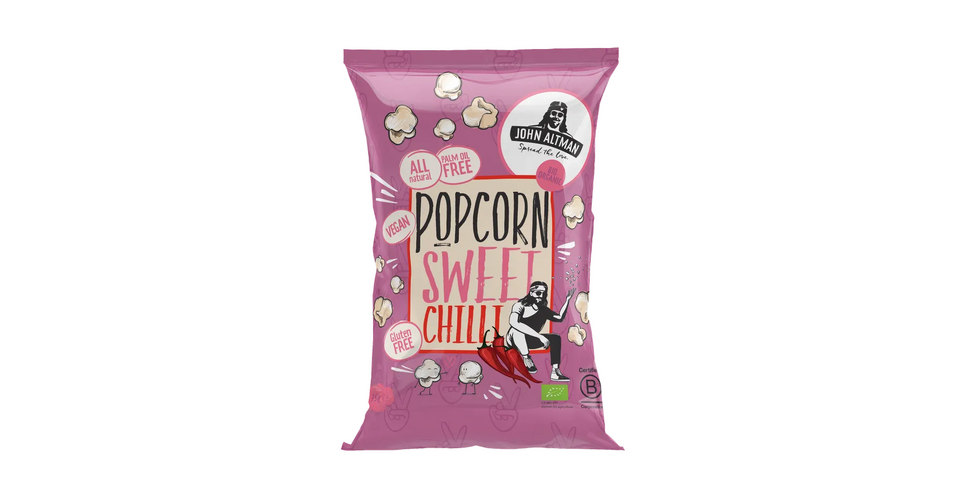 John Altman Popcorn Sweet Chilli Bio 75GR - Vegan