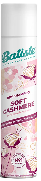 Batiste Dry Shampoo Soft Cashmere (200ml) | Soft powdery rose