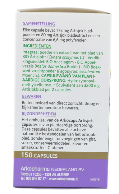 Arkocaps Artisjok Capsules 150st kopen bij De Online Drogist