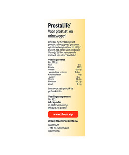 Bloem Prostalife Capsules 60st kopen bij De Online Drogist