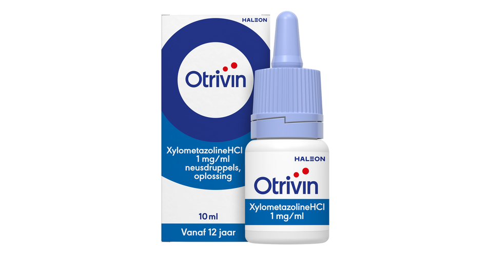 Otrivin Xylometazoline HCI 1 mg/ml Neusdruppels bij een verstopte neus ...