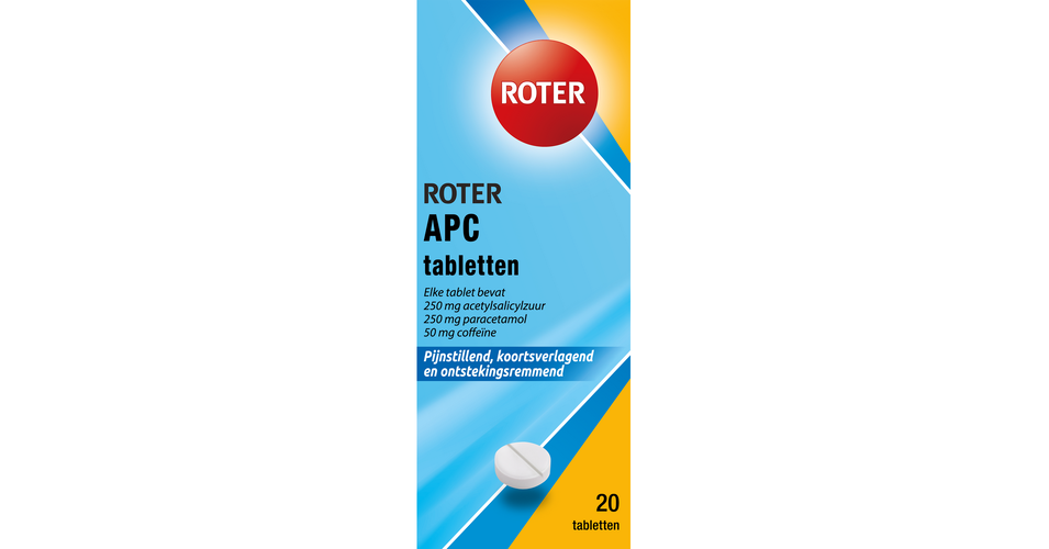 Roter APC Tabletten (20 tabletten) | De Online Drogist