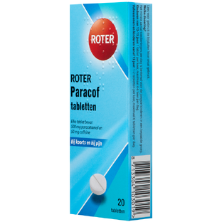 Roter Paracof Tabletten 500mg / 50mg (20 stuks) | De Online Drogist