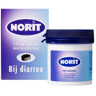 Norit Tabletten 125mg (180st) | De Online Drogist