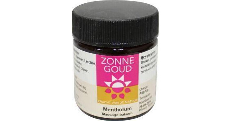 Zonnegoud Mentholum Balsem kopen bij De Online Drogist.