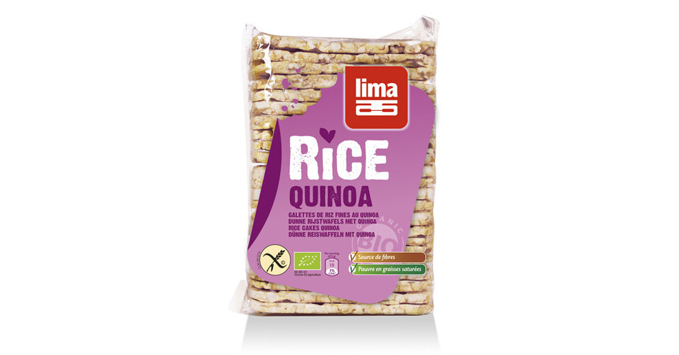 Lima Dunne Rijstwafels Quinoa 130GR | voordelig online kopen | De ...