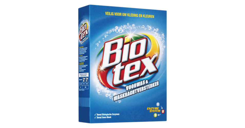 Biotex Poeder Voorwas 750GR | voordelig online kopen | De Online Drogist