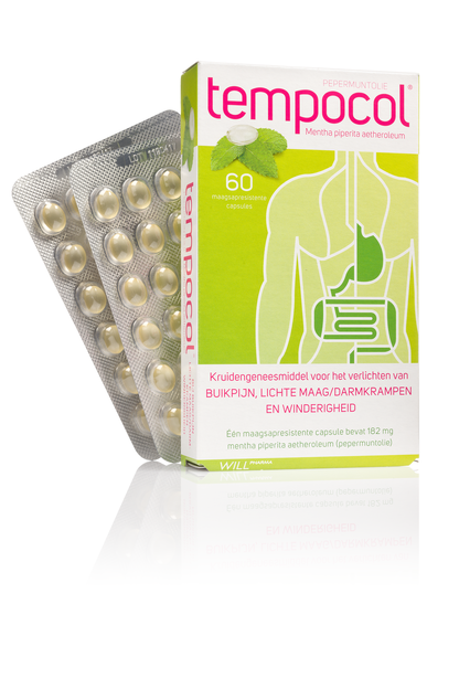 Tempocol Pepermuntolie Capsules (60st) | De Online Drogist