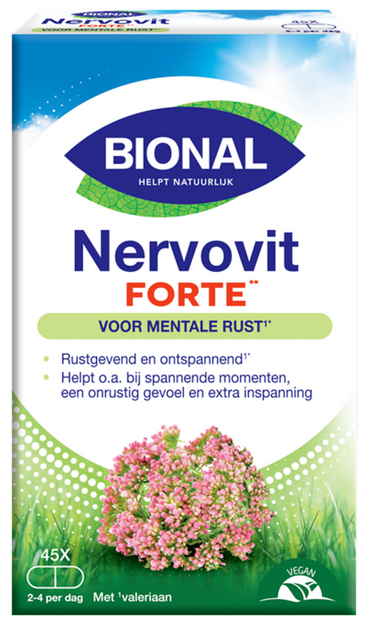 Bional Nervovit Forte Tabletten - Voor mentale rust (45tb) | De Online ...