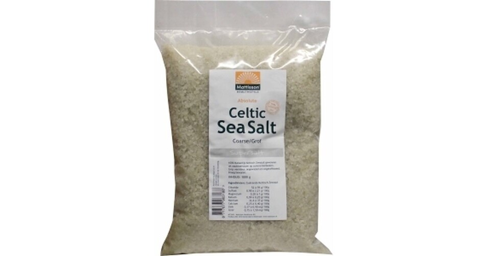 Mattisson HealthStyle Celtic Sea Salt Grof 5000GR