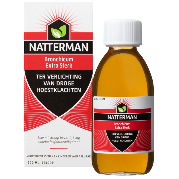 Natterman Bronchicum Extra Sterk (200ML) | De Online Drogist