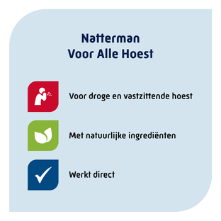 Natterman Hoestdrank voor alle hoest (180ML) | De Online Drogist