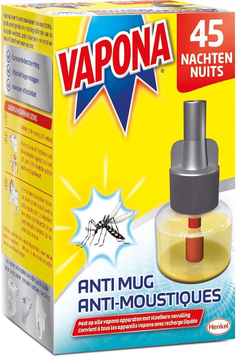 Vapona Anti Mug Stekker Navulling | De Online Drogist