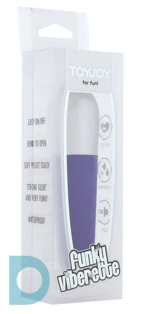 Toyjoy Vibrator Funky Viberette Purple bij De Online Drogist.