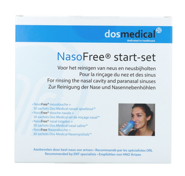 Dos Medical NasoFree Spoelzout Startset (1st) | De Online Drogist