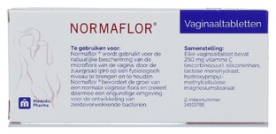 Memidis Pharma Normaflor Vaginaaltabletten 12st