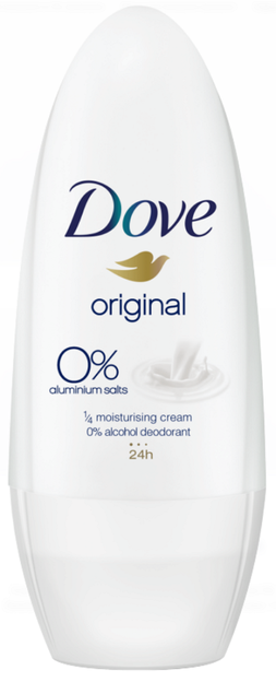 Dove Original 0% Deodorant Roller bij De Online Drogist.