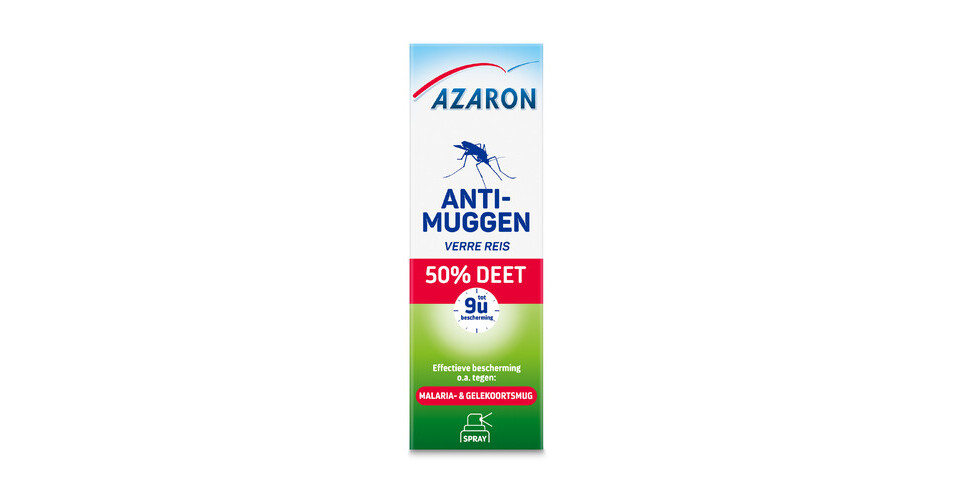 Azaron Anti-Muggenspray Verre Reis 50% DEET
