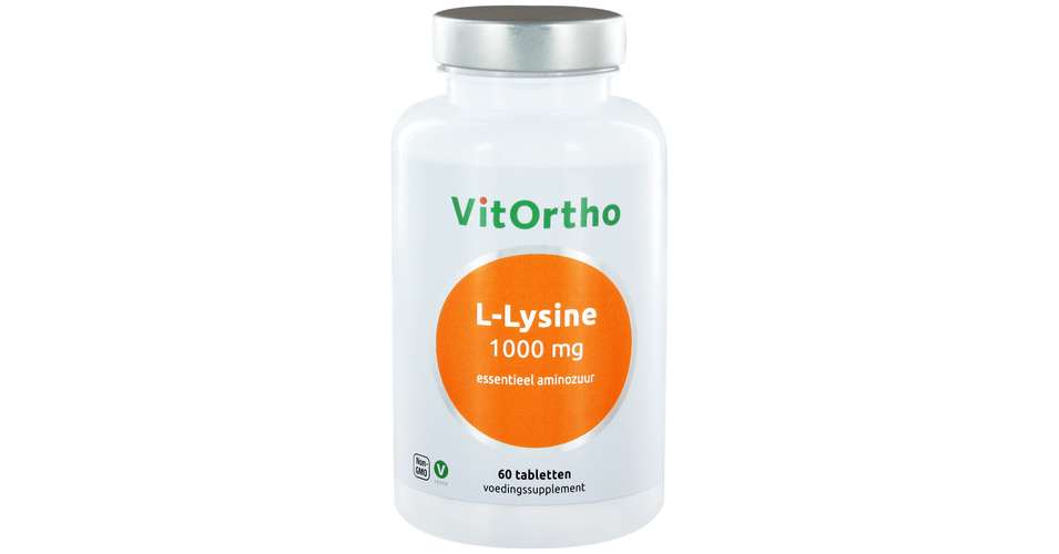 VitOrtho L-Lysine 1000mg Tabletten 60st