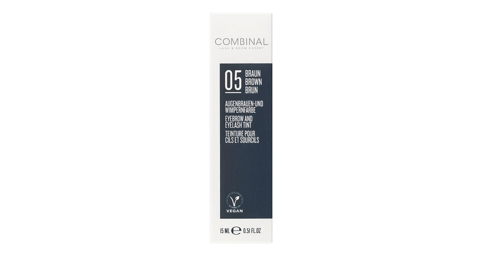 Combinal Eyebrow & Eyelash Tint Brown 15ML | Langdurige Kleur