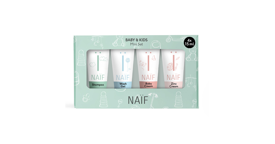 Naïf Baby & Kids Mini Giftset (4st) kopen bij De Online Drogist Naïf Baby & Kids Mini Giftset (4st) kopen bij De Online Drogist