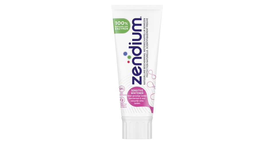Zendium Sensitive Whitener Tandpasta 75ml