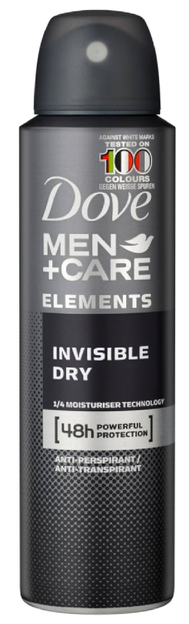 Dove Men+Care Invisible Dry Deodorant Spray 150ml
