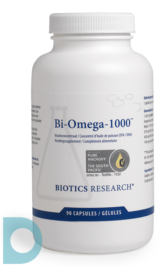 Biotics Bi-Omega-1000 Capsules 90CP bij De Online Drogist