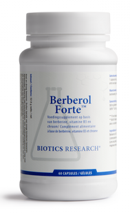 Biotics Berberol Forte Capsules 60TB bij De Online Drogist
