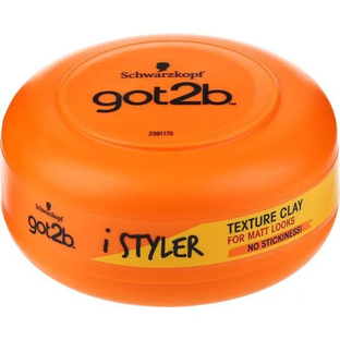 Schwarzkopf Got2b iStyler Texture Clay 75ML | De Online Drogist