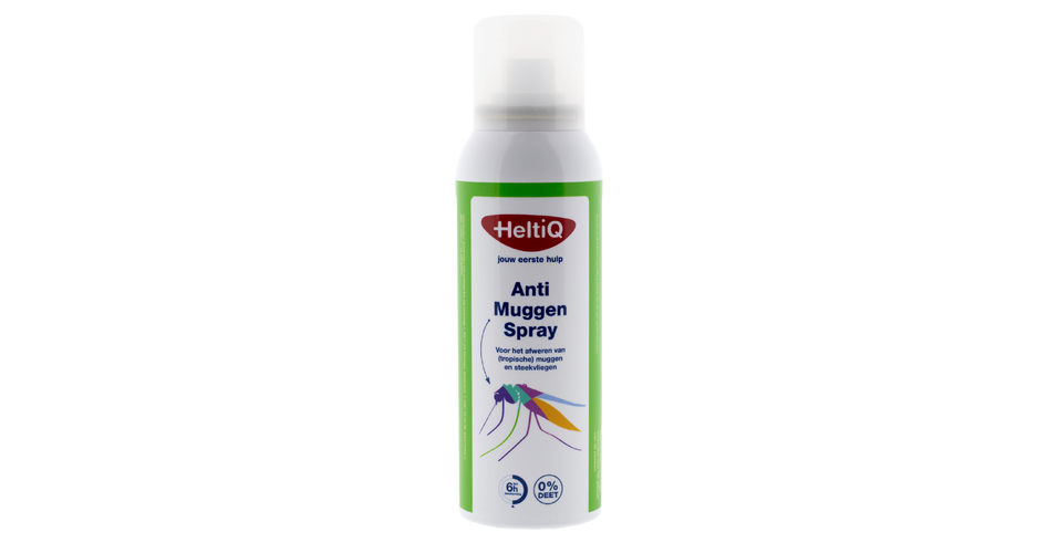 Heltiq Anti-Muggen Spray 0% Deet 1ST | De Online Drogist