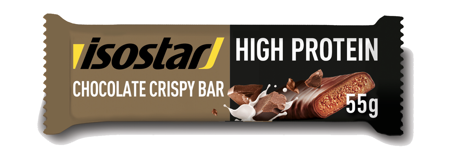 Isostar Eiwitreep High Protein Chocolate Crispy