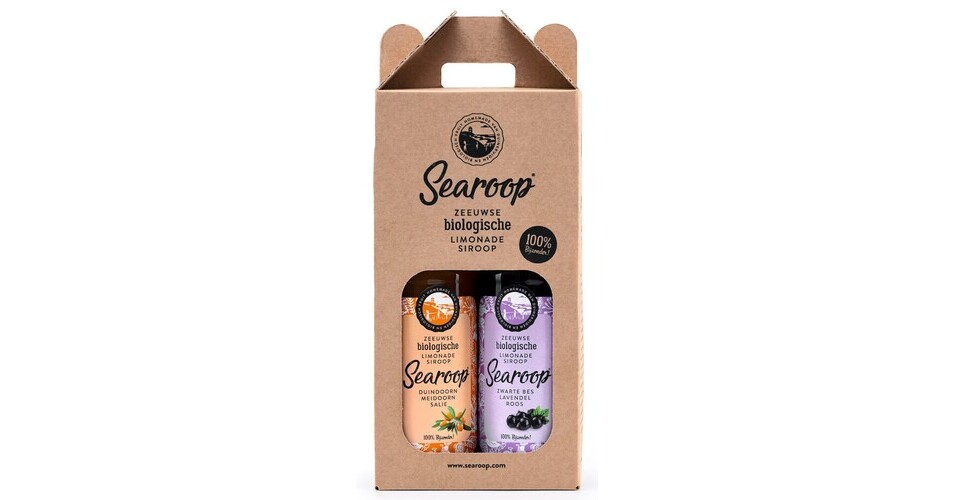 Searoop Biologische Limonadesiroop Geschenkpakket 1000ML