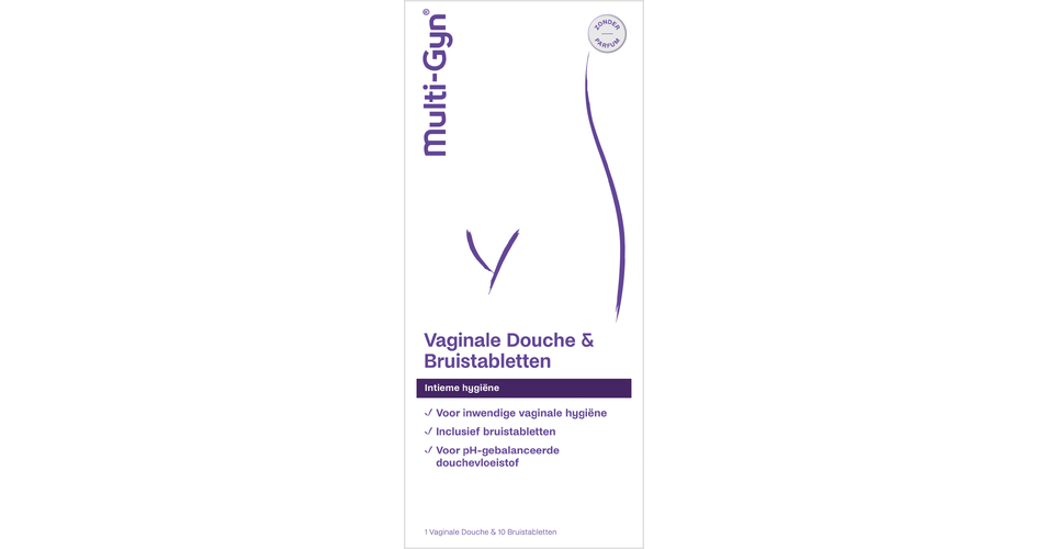 Multi-Gyn Vaginale Douche & Bruistabletten 10TB | De Online Drogist