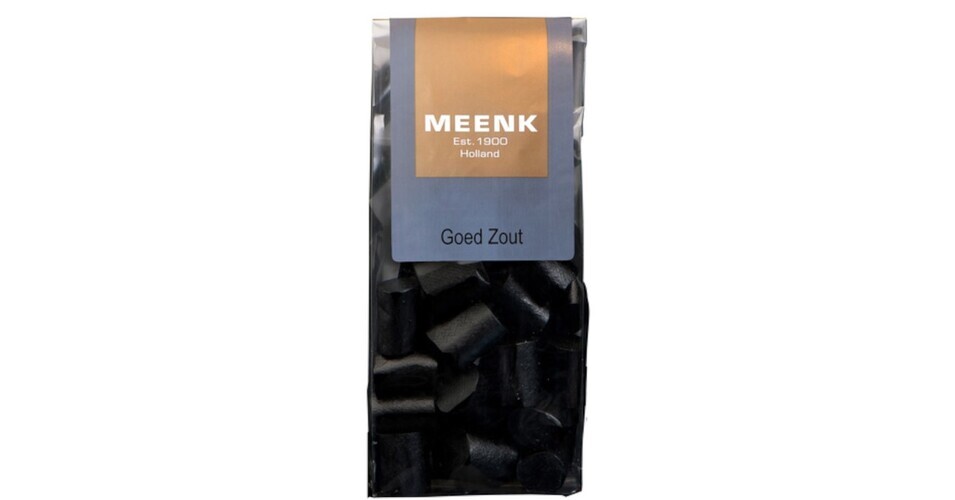 Meenk Goed Zout Dropstaven 180GR | De Online Drogist